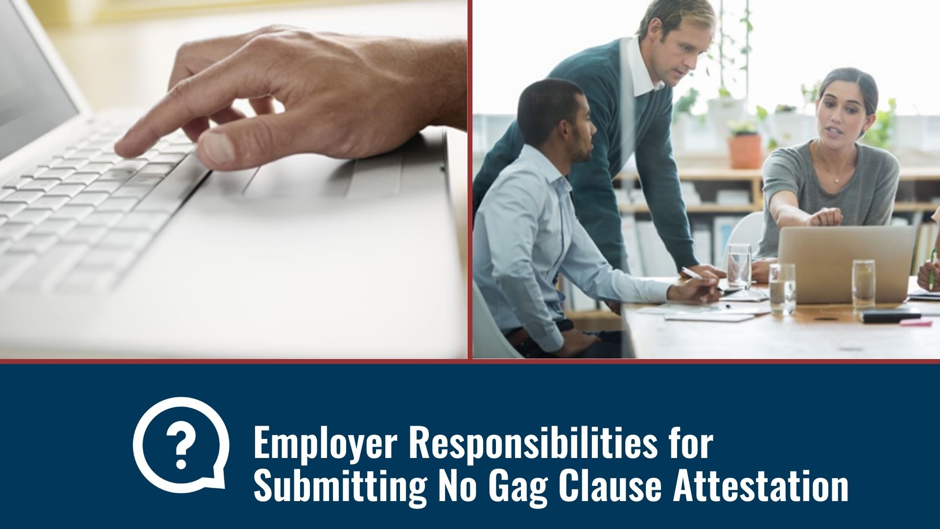 Question of the Day: Employer Responsibilities for Submitting No Gag ...